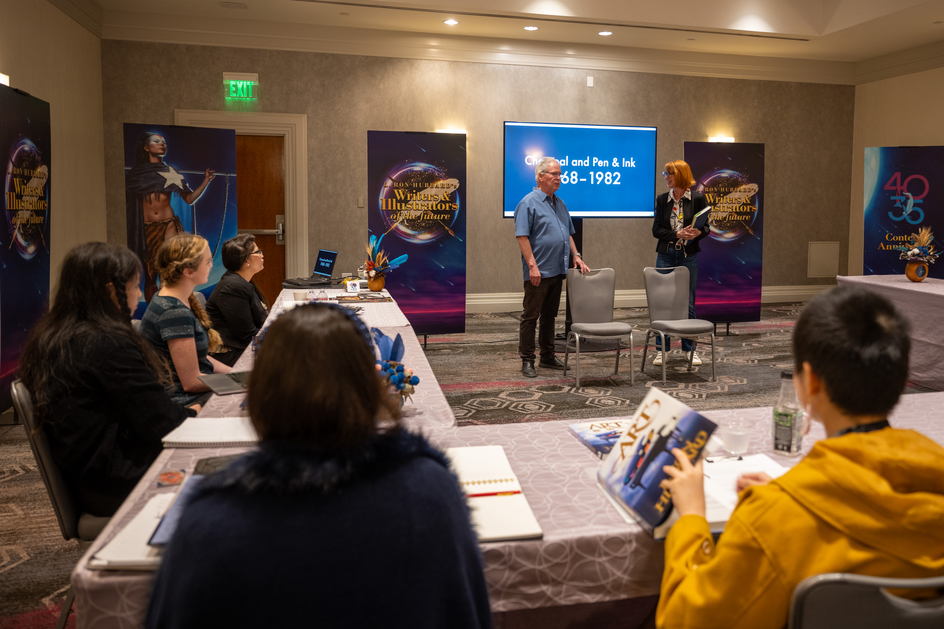 Writers & Illustrators of the Future Workshop Week2024 - Day 3 ...